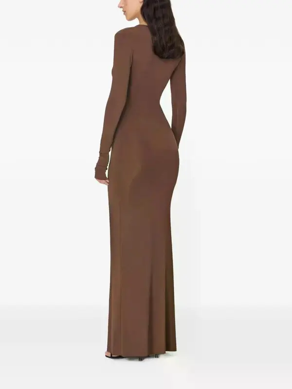 KOROBEYNIKOV Maxi Dress With Gold-tone Hardware
