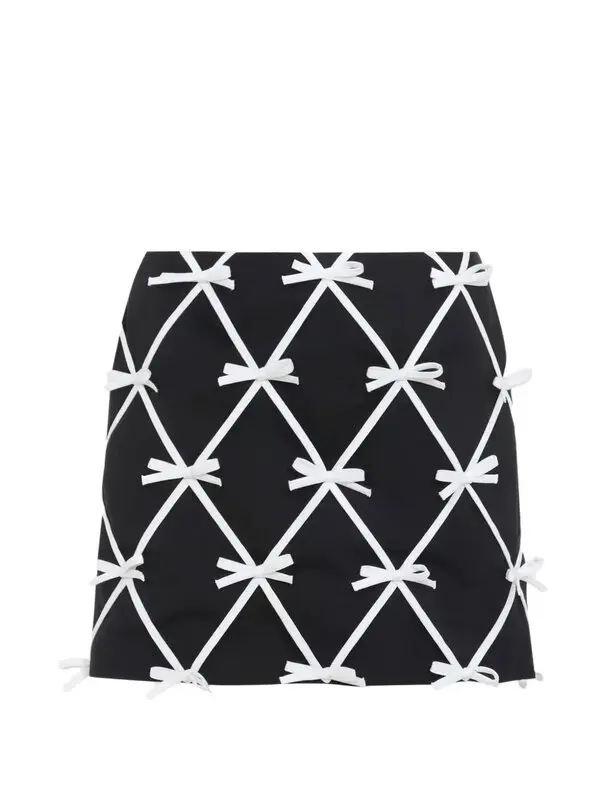Moschino Embellished Mini Skirt - Black