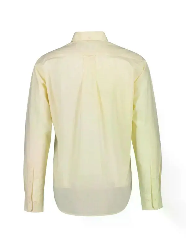 Gant Classic Gingham-check Button-down Shirt - Yellow