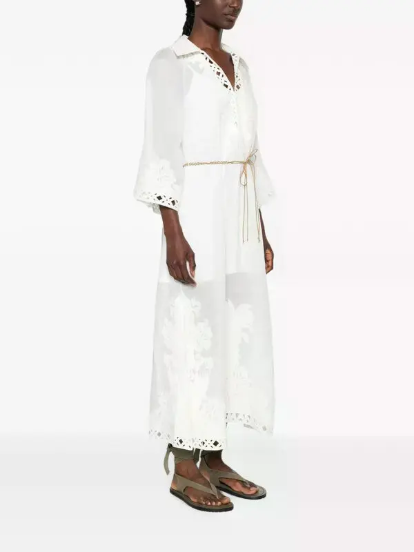 Zimmermann Indra Embroidered Maxi Dress