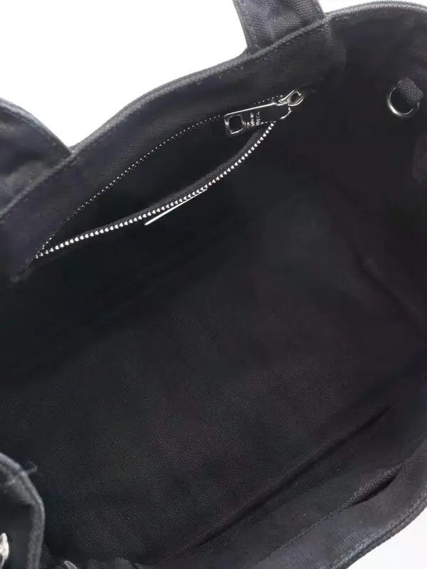 Prada Canapa Embossed Logo Tote Bag