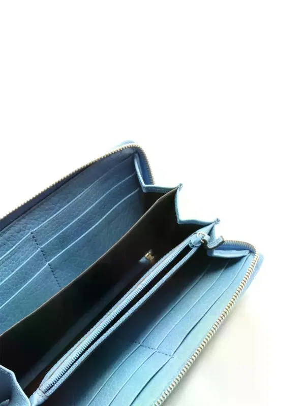 Gucci 10s Bamboo Leather Wallet