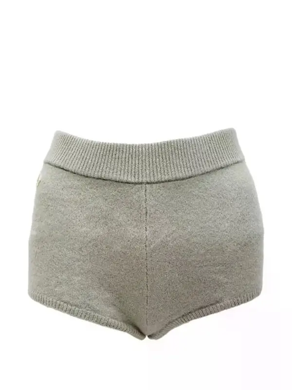 Sandro Ribbed-trim Knitted Mini Shorts