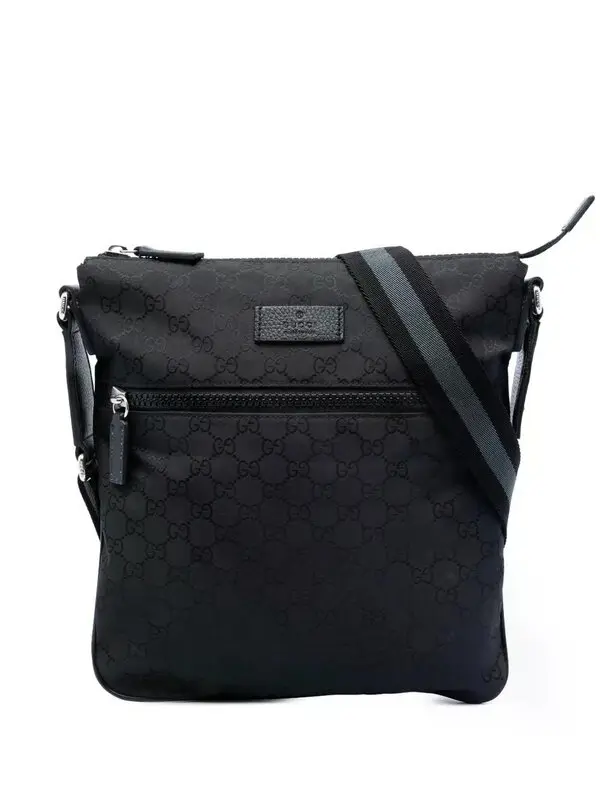 Gucci Gg Nylon Web Crossbody Bag