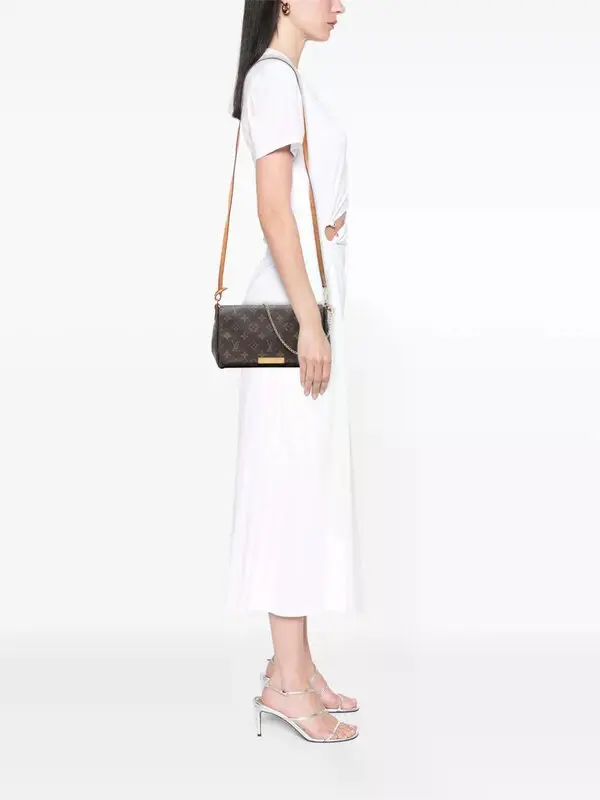 LOUIS VUITTON Monogram Favorite Mm Satchel