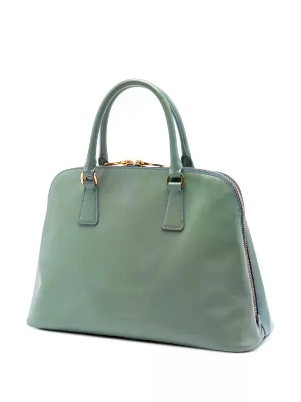 Prada Saffiano Vernice Promenade Satchel
