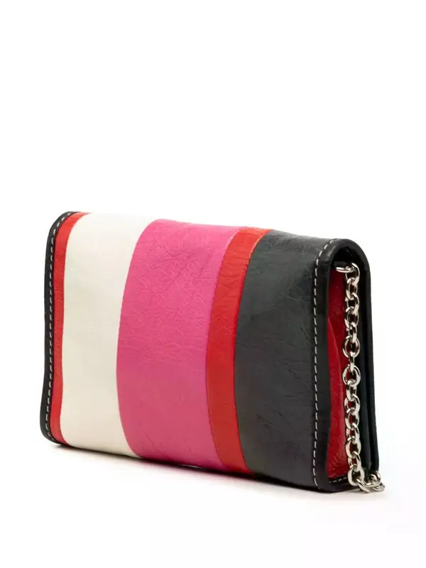 Balenciaga 2018 Lambskin Bazar Crossbody Bag