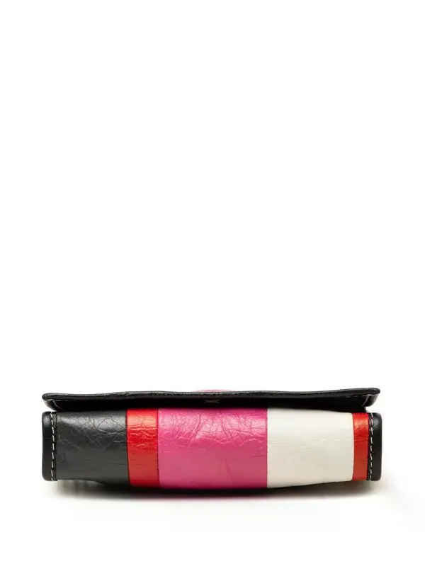 Balenciaga 2018 Lambskin Bazar Crossbody Bag