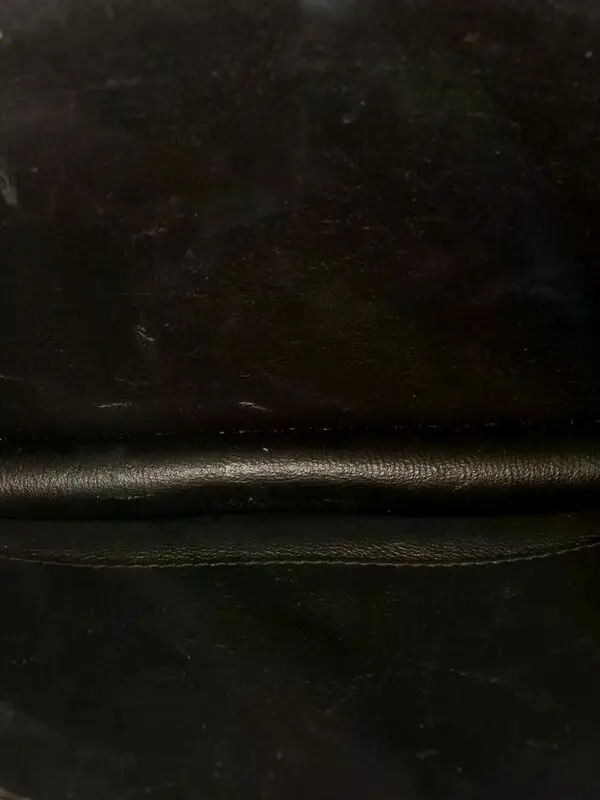 Saint Laurent Suede And Calfskin Monogram Cassandra Bag - Black