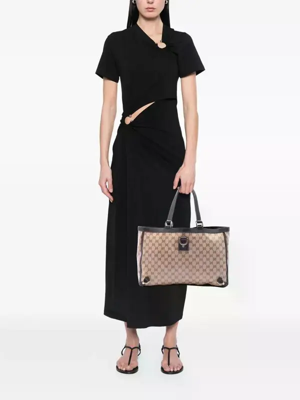 Gucci Gg Crystal Abbey D Ring Tote Bag