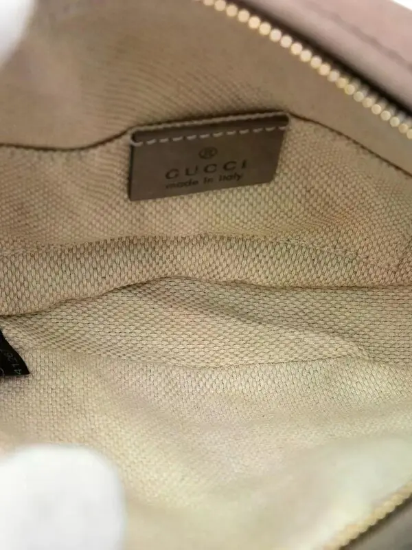 Gucci Soho Mini Nubuck Leather Chain Crossbody Bag - Brown