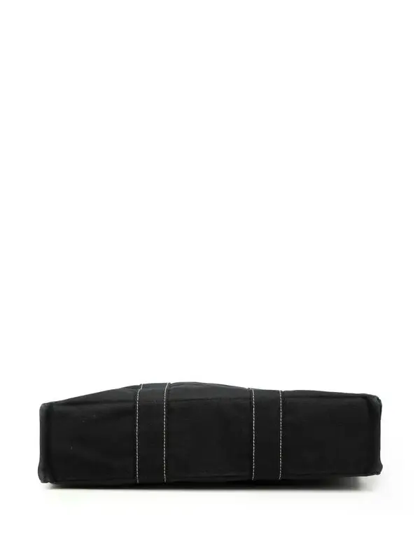 Hermès Canvas Fourre Tout Mm Tote Bag - Black