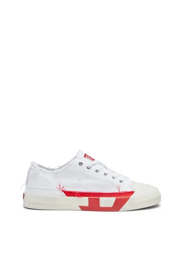 DIESEL® S-d-verse-dirty-effect Canvas Sneakers - Multicolor