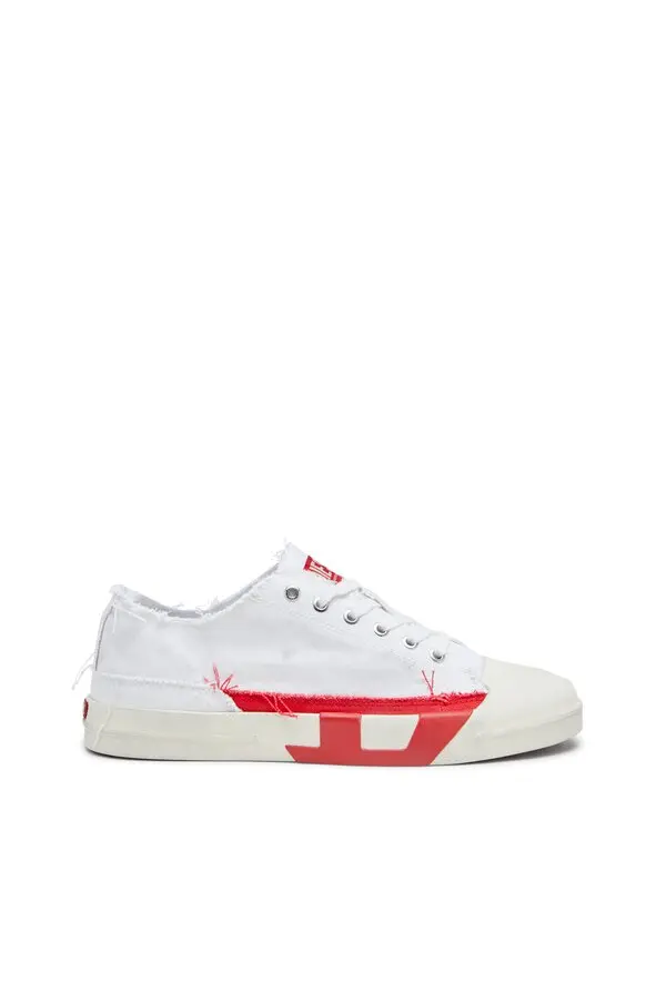 DIESEL® S-d-verse Dirty Effect Canvas Sneakers