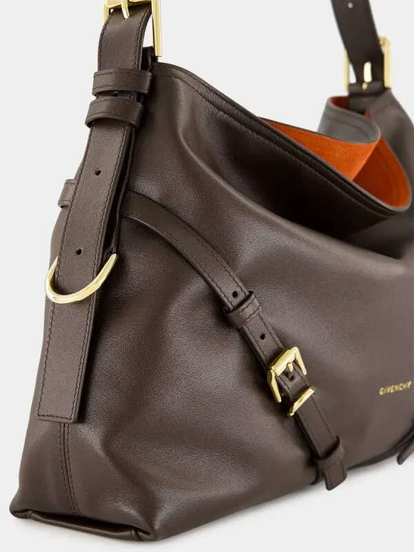 Givenchy Medium Voyou Leather Bag - Brown