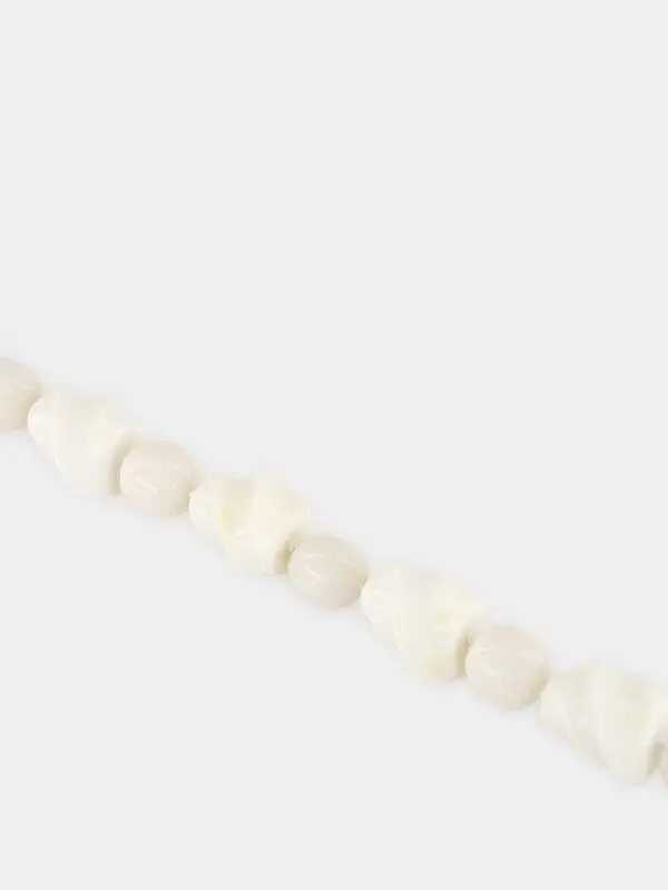 LIZZIE FORTUNATO Salamanca Necklace With Porcelain Beads And Resin Accents