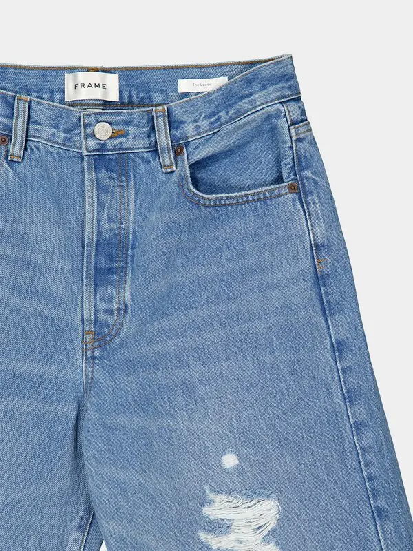 FRAME Sun Drop Loose Wide-leg Jeans