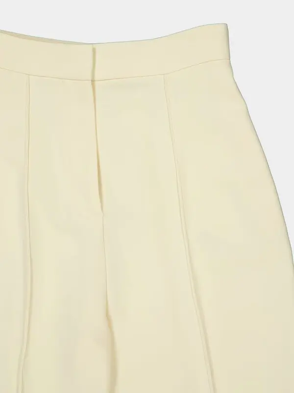Stella McCartney Ivory Tapered Stirrup Trousers