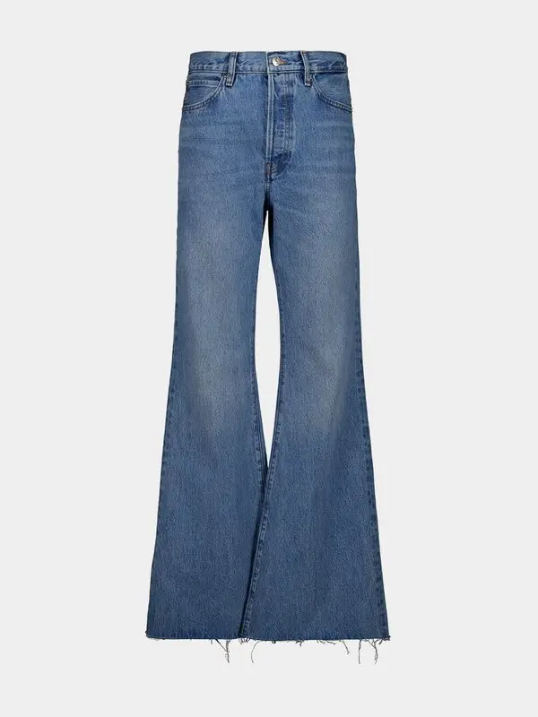 FRAME Lax Flare Jeans - Blue