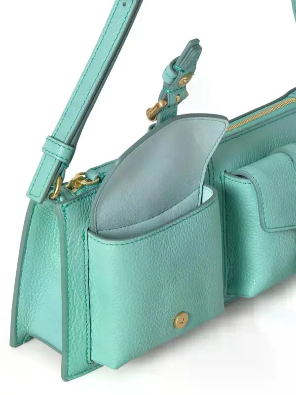 Mulberry Roxanne Buckle-detail Pebbled Shoulder Bag