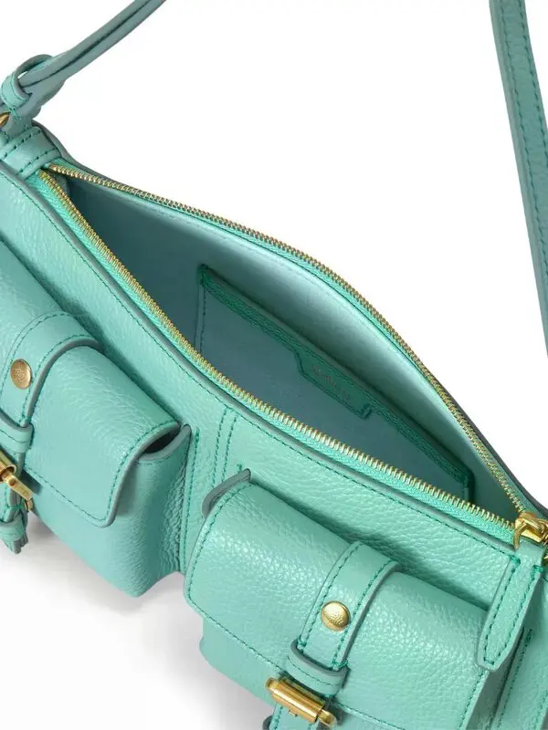 Mulberry Roxanne Buckle-detail Pebbled Shoulder Bag