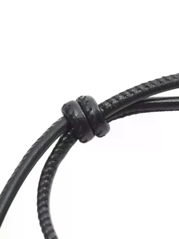 Saint Laurent Cassandra Leather Bracelet