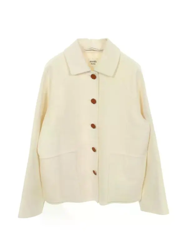 Hermès Serie Button Cashmere Coat