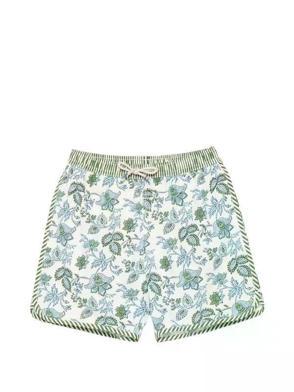 MC2 SAINT BARTH Floral Print Swim Shorts