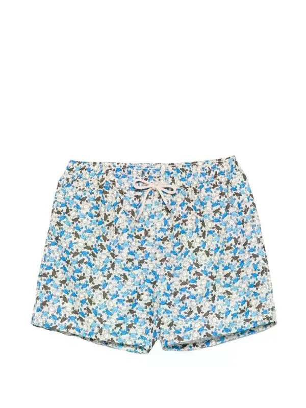 MC2 SAINT BARTH Crab Print Swim Shorts