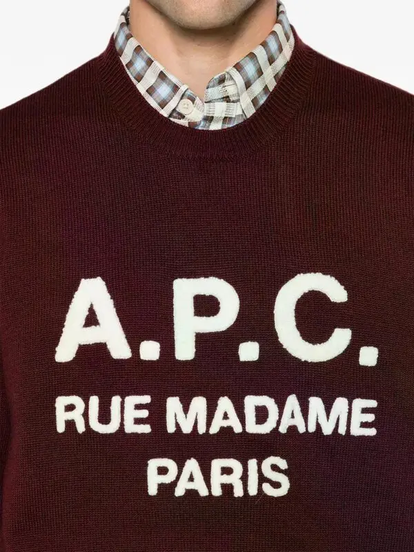 A.p.c. Rue Madame Paris Wool Jumper