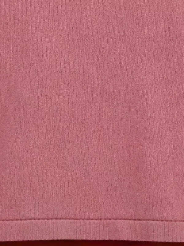 Guest In Residence Layered-effect Fine-knit T-shirt