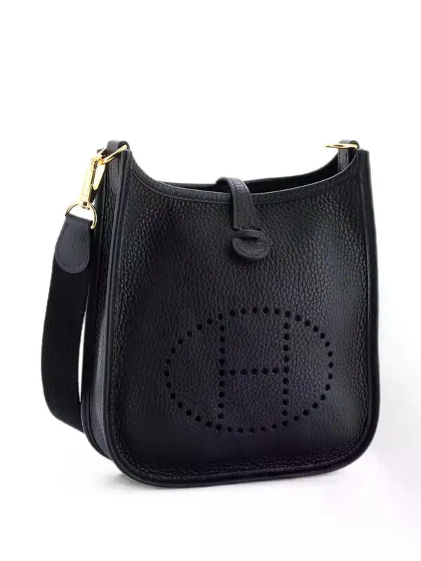 Hermès Evelyn Bag Gen Iii Clemence Tpm Crossbody Bag - Black