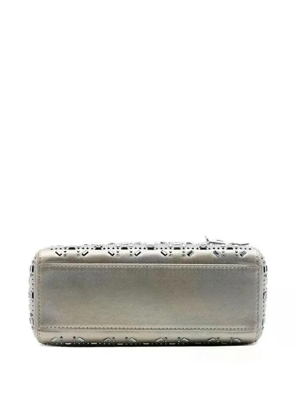 Dior Mini Lady Satchel - Grey
