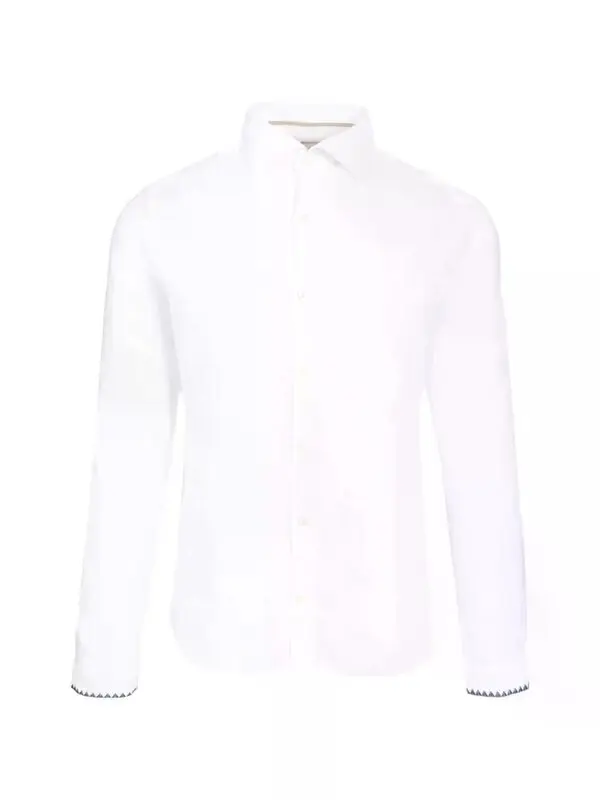 AL DUCA D’AOSTA 1902 Embroidered-trim Buttoned Shirt