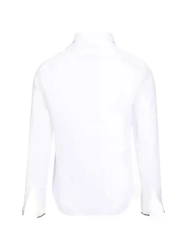 AL DUCA D’AOSTA 1902 Embroidered-trim Buttoned Shirt