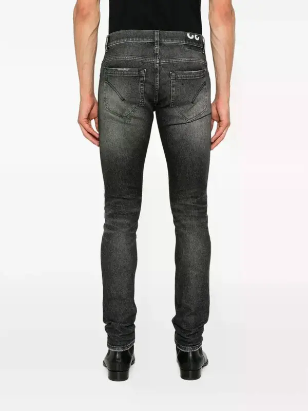 DONDUP Distressed Faded Effect Jeans
