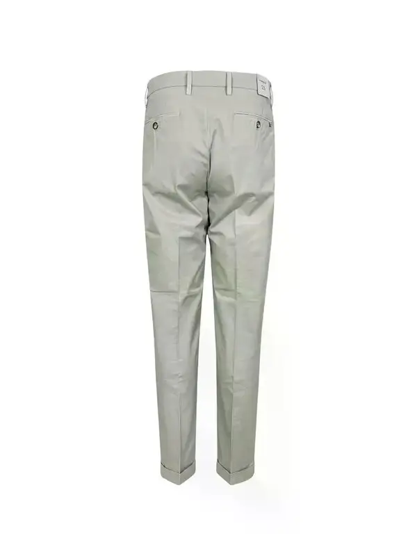 RE-HASH Pleated-front Cuffed Trousers