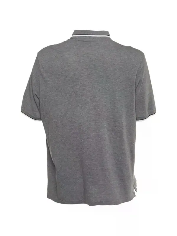 Dolce & Gabbana Crown Embroidered Polo Shirt
