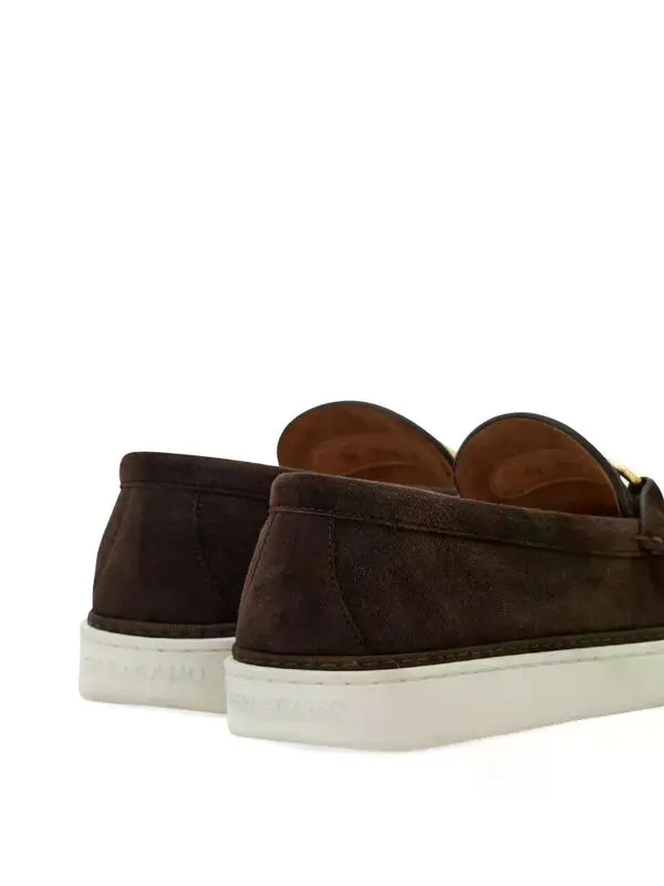 FERRAGAMO Gancini Ornament Loafers