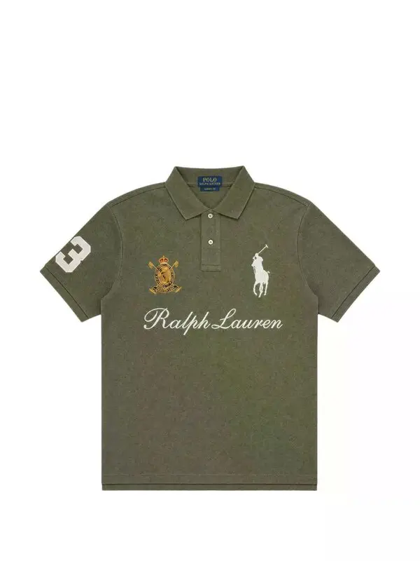 Polo Ralph Lauren Logo-embroidered Polo Shirt - Green