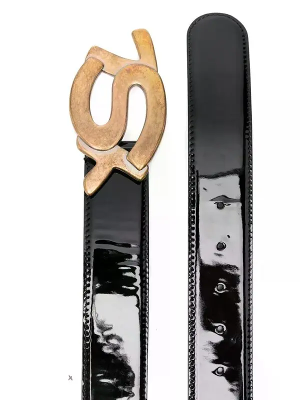 Saint Laurent Logo Buckle Belt
