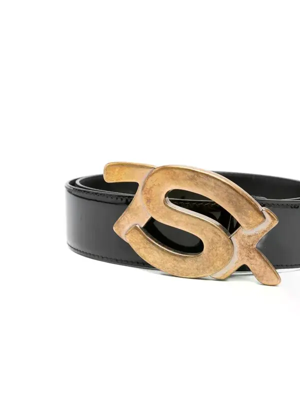 Saint Laurent Logo Buckle Belt