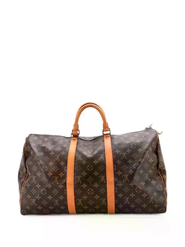 LOUIS VUITTON Keepall 50 Monogram Canvas Travel Bag