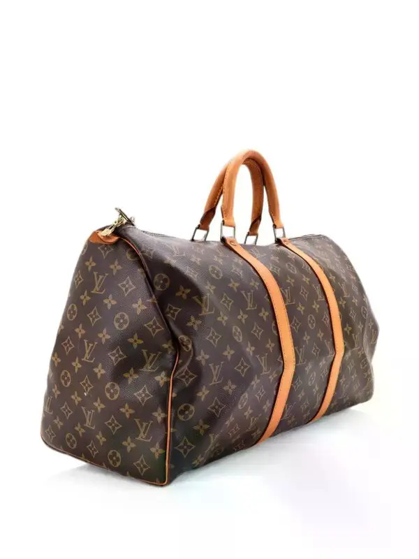 LOUIS VUITTON Keepall 50 Monogram Canvas Travel Bag