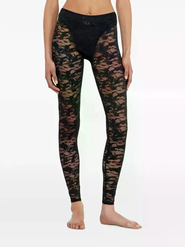 DIESEL® Lace Leggings - Black