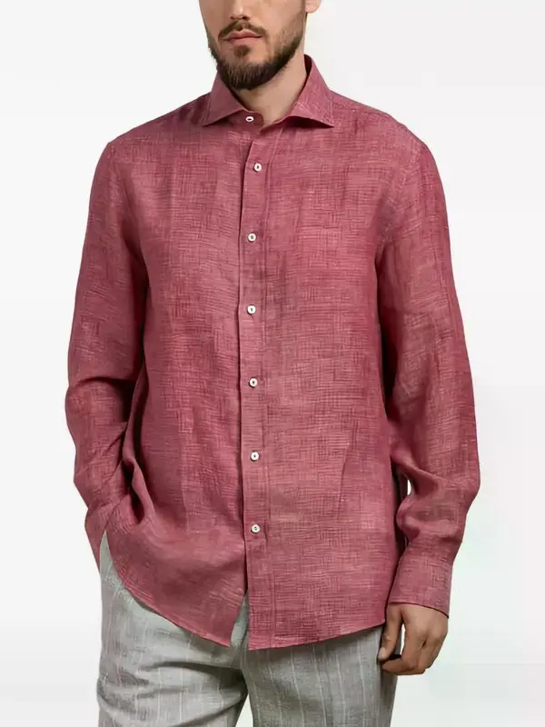 Brunello Cucinelli Button-down Linen Shirt