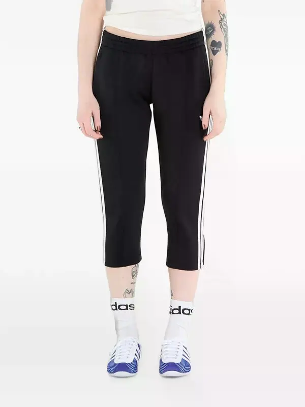 Adidas Superstar Logo-embroidered Track Pants - Black