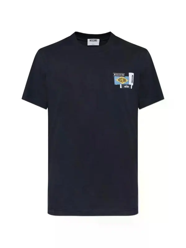Moschino Patch-detail T-shirt
