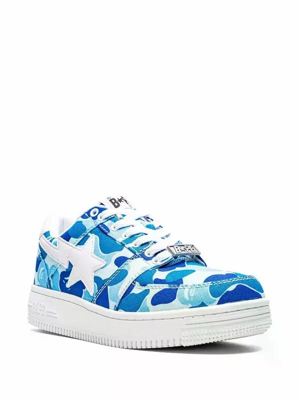A BATHING APE Bapesta Low-top Sneakers - Blue