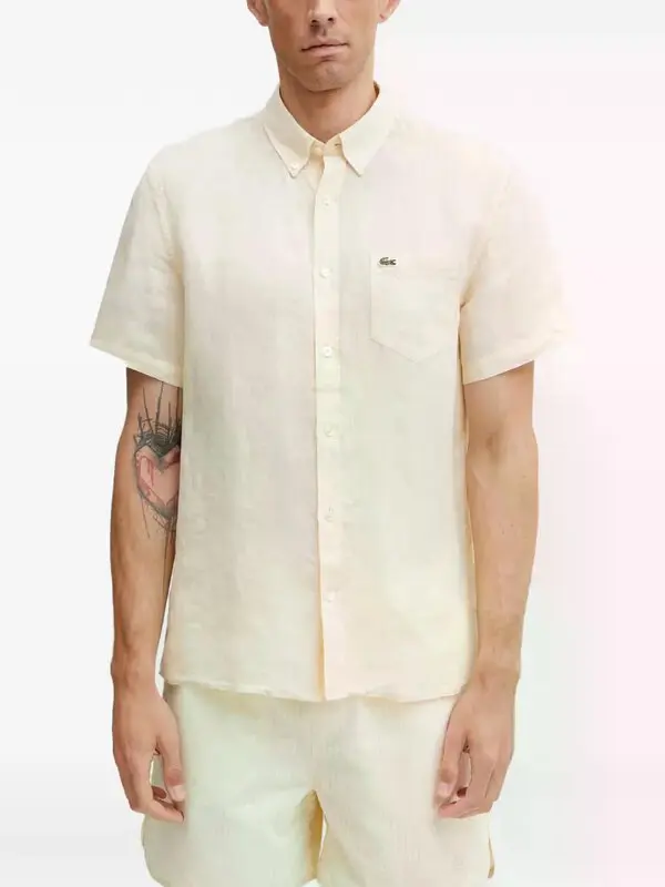 Lacoste Logo-patch Short-sleeve Shirt